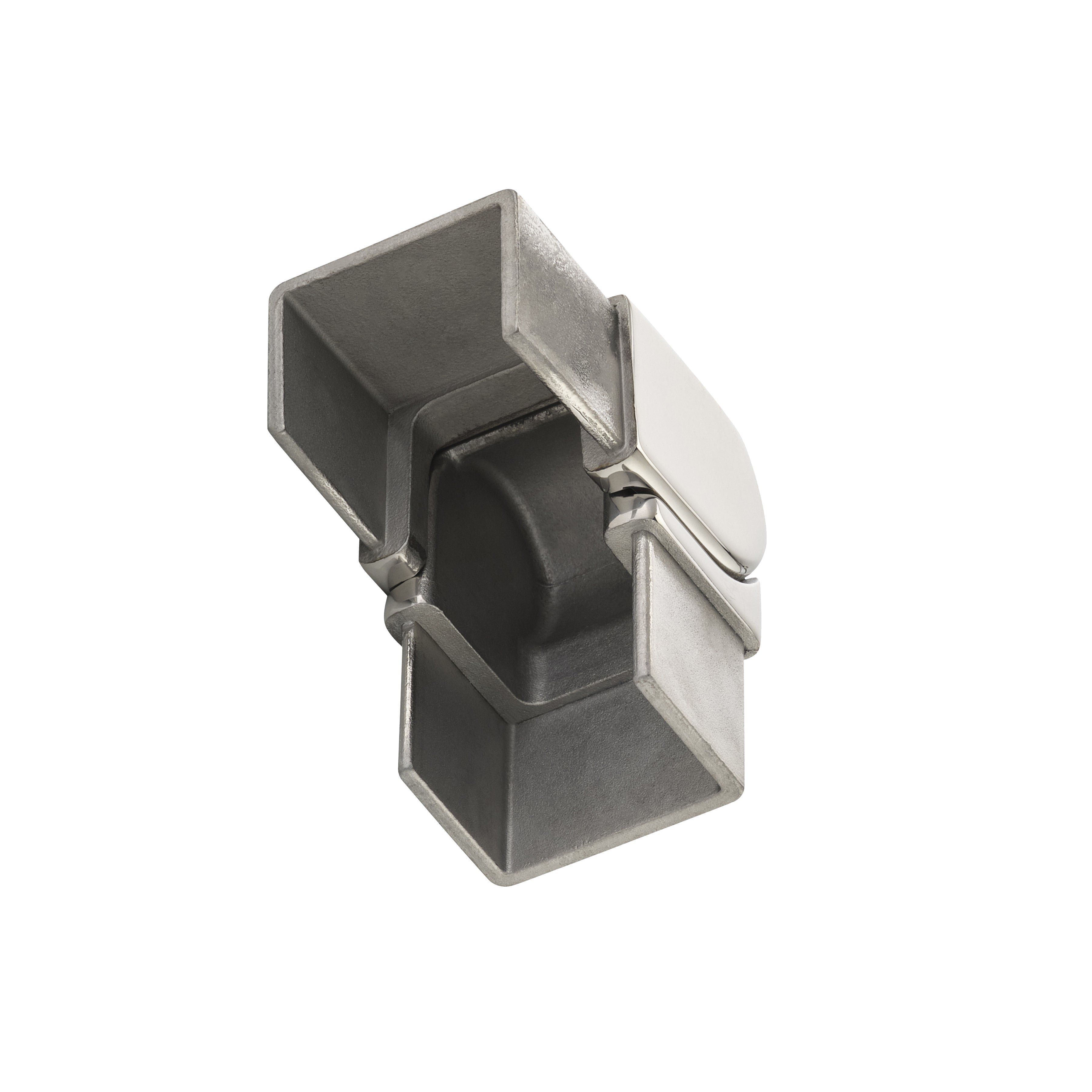 Stainless Steel Square Adjustable Vertical Joiner – Future Glass Railing
